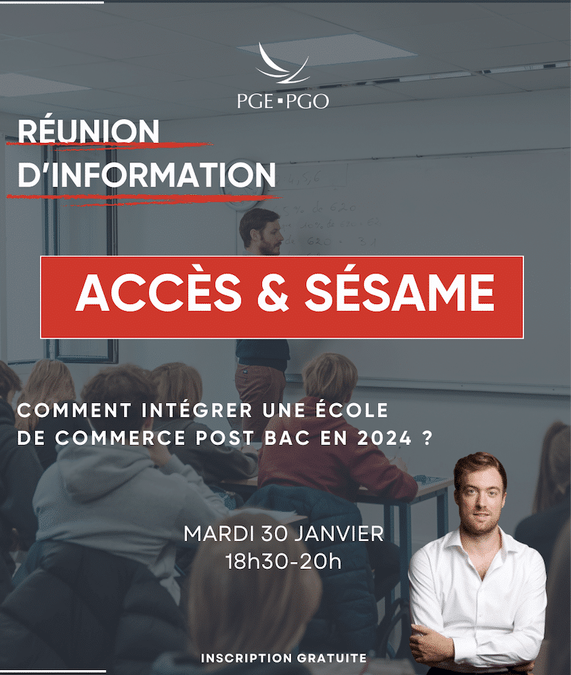 Réunion d'information Accès/Sésame - PGE-PGO
